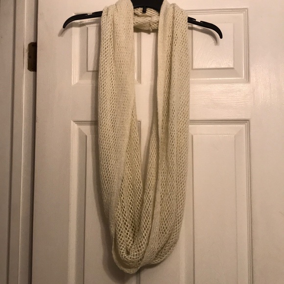 Accessories | Sparkly White Infinity Scarf | Poshmark